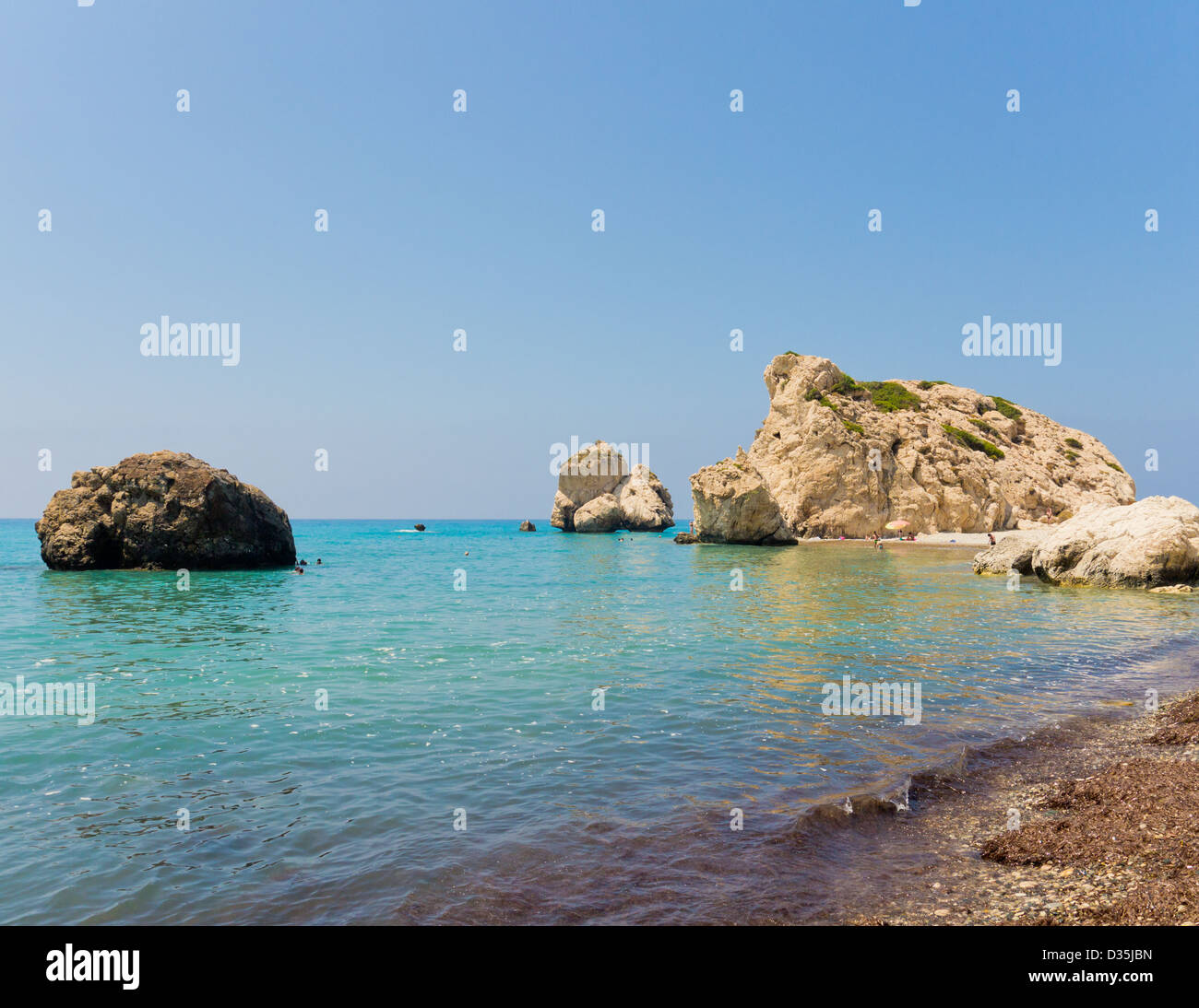 Aphrodite's Rock, also known as Petra Tou Romiou (Rock of the Roman ...