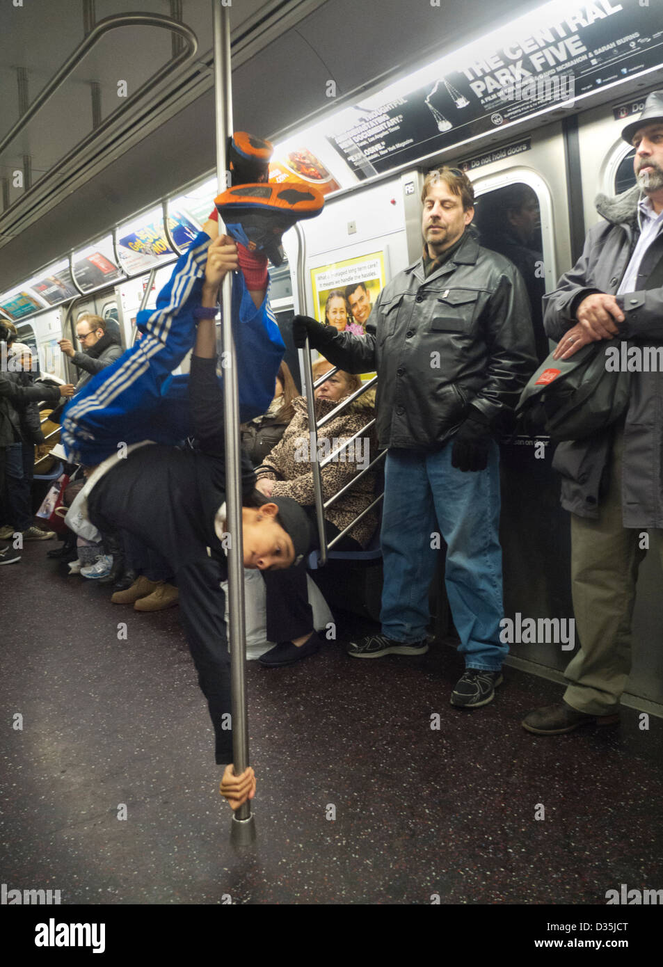 subway passengers in New York City Stock Photo - Alamy