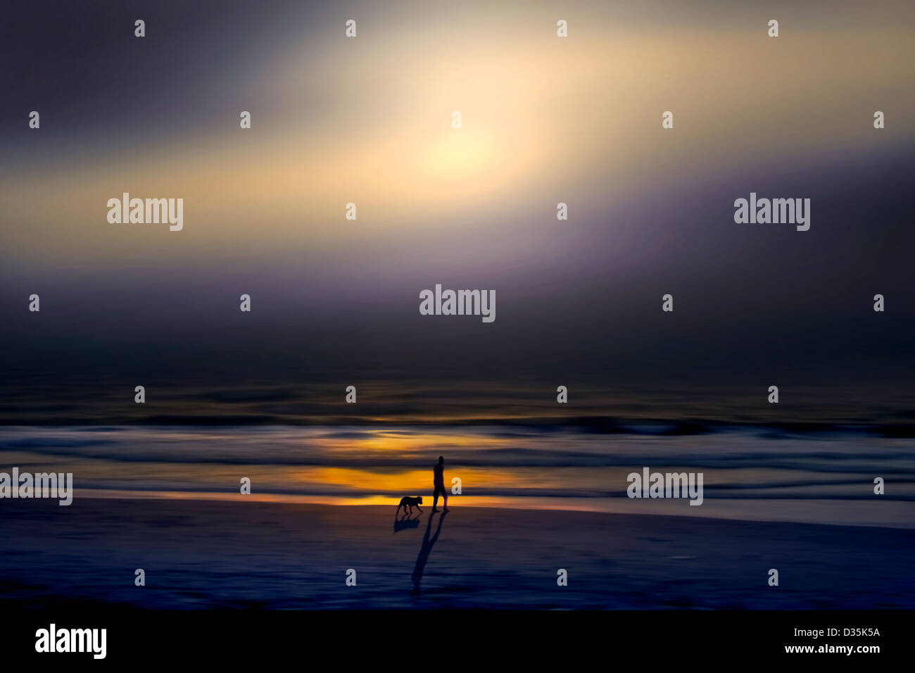 Distorted landscape hi-res stock photography and images - Alamy