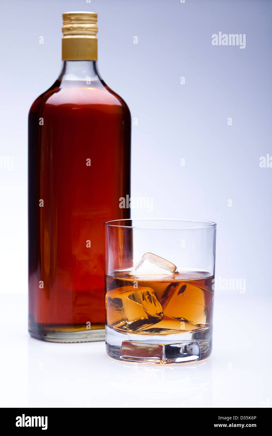 Alcohol drink, Whiskey Stock Photo - Alamy