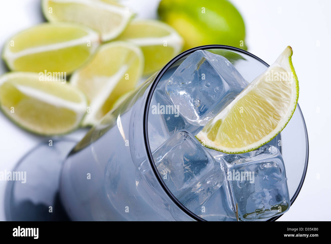 Cocktails, alcohol drinks on white background Stock Photo - Alamy