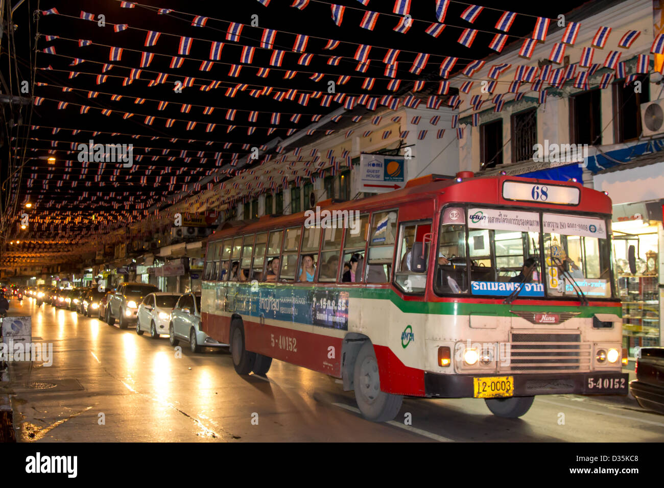 Thai bus use hi-res stock photography and images - Alamy