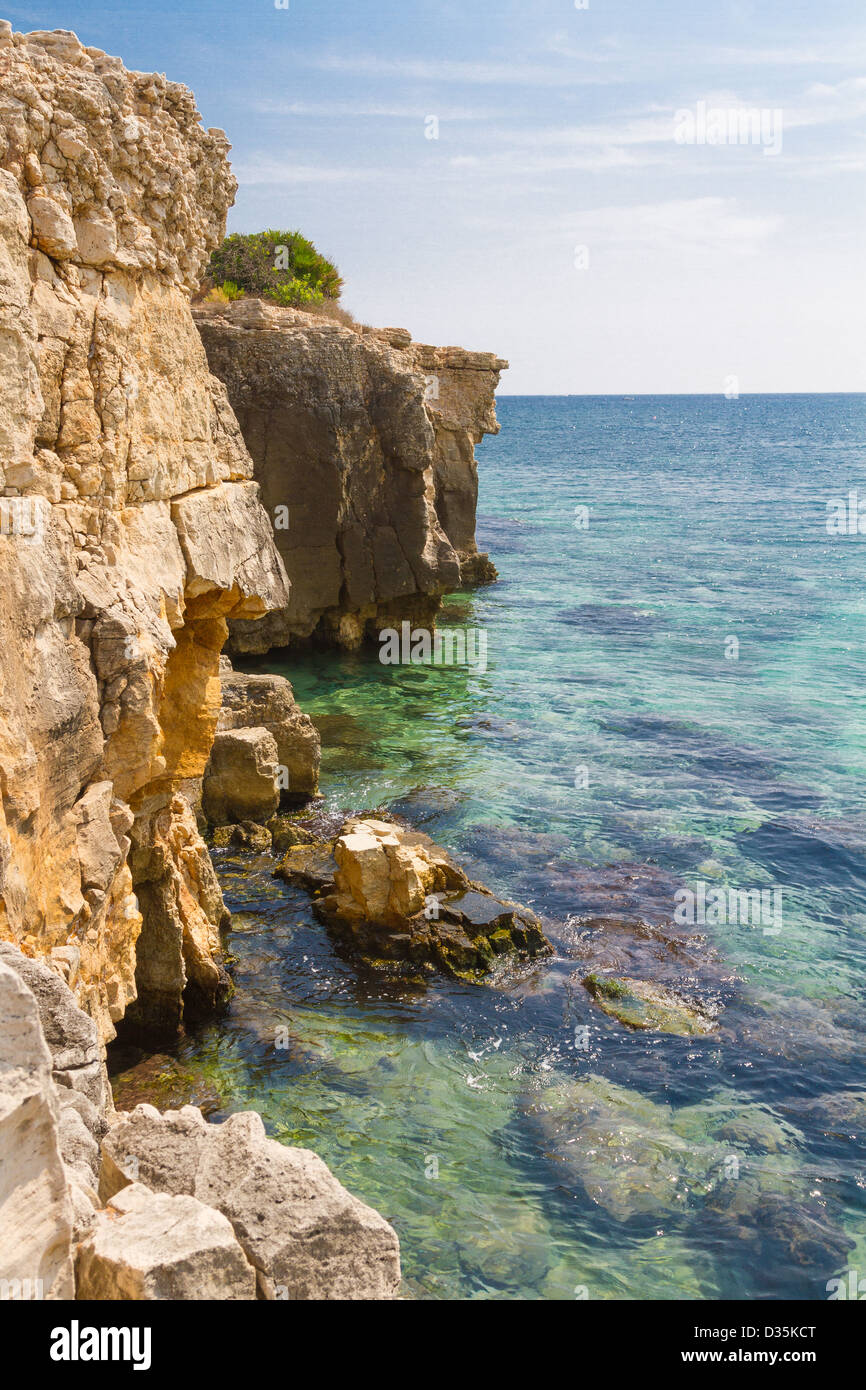 Sea of Arenella - Siracusa, Sicily Stock Photo - Alamy