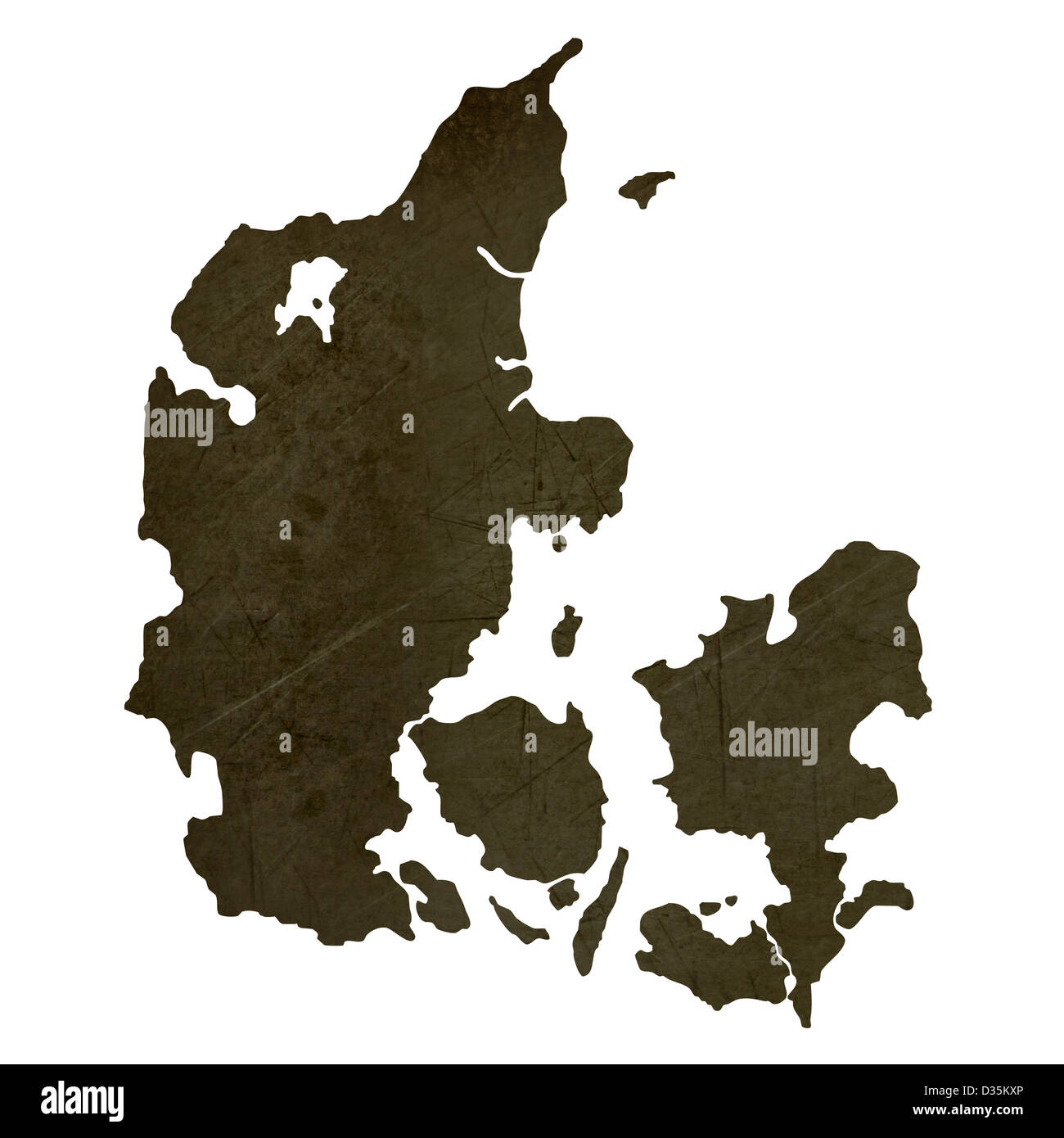Map of denmark hi-res stock photography and images - Alamy