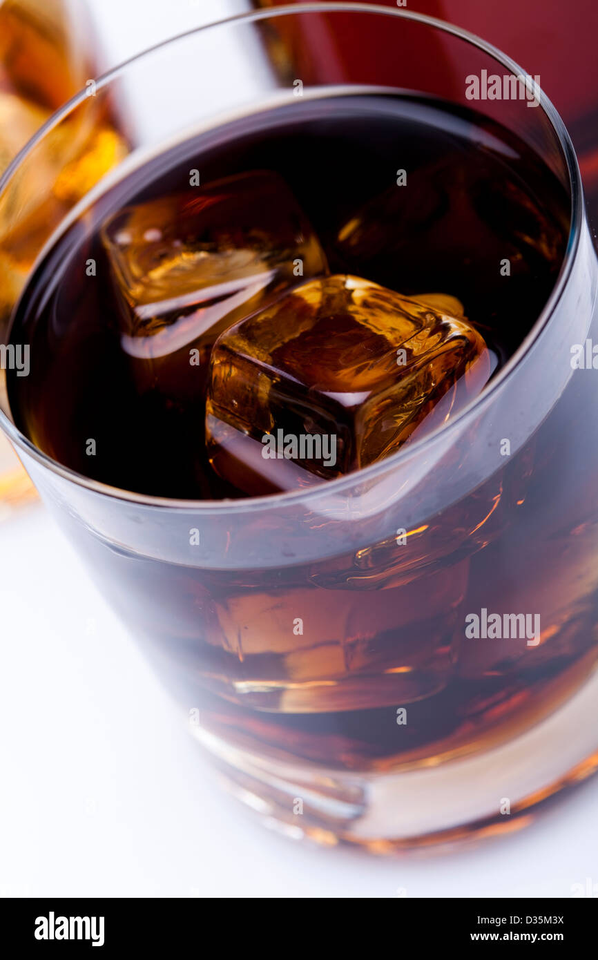 Alcohol drink, Whiskey Stock Photo - Alamy