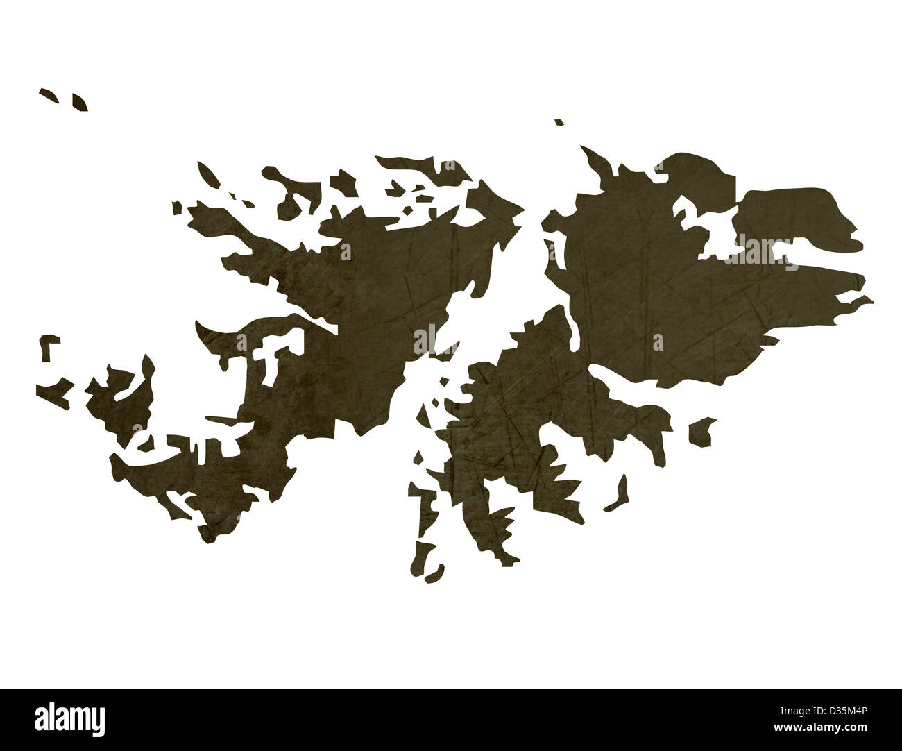 Falkland islands map hi-res stock photography and images - Alamy