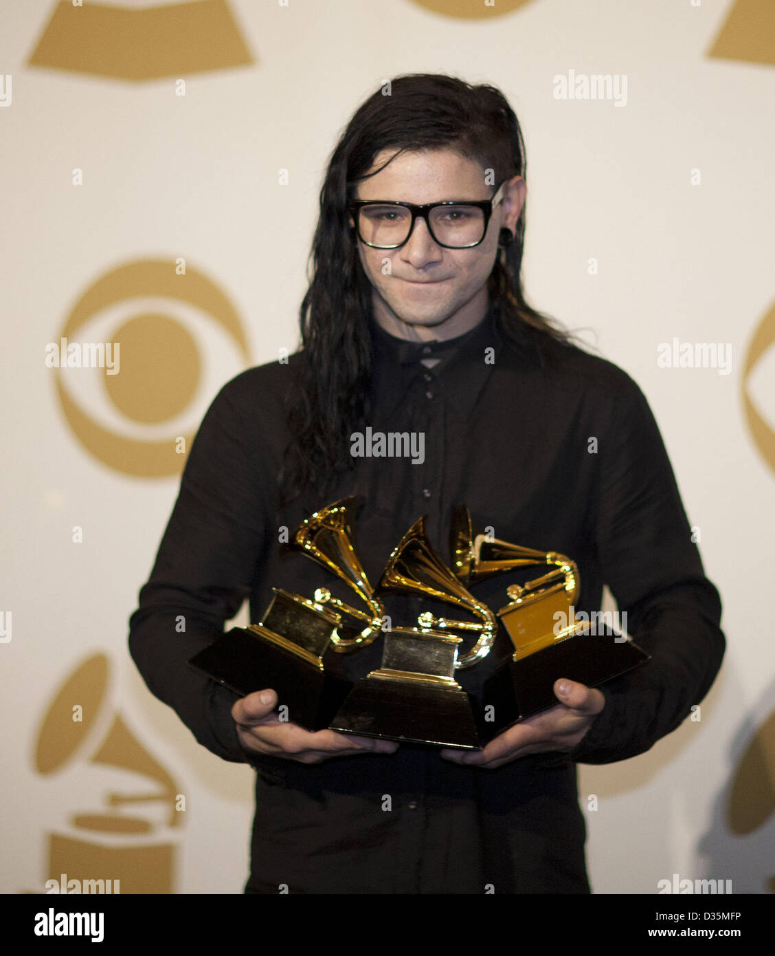 Skrillex grammy hi-res stock photography and images - Alamy