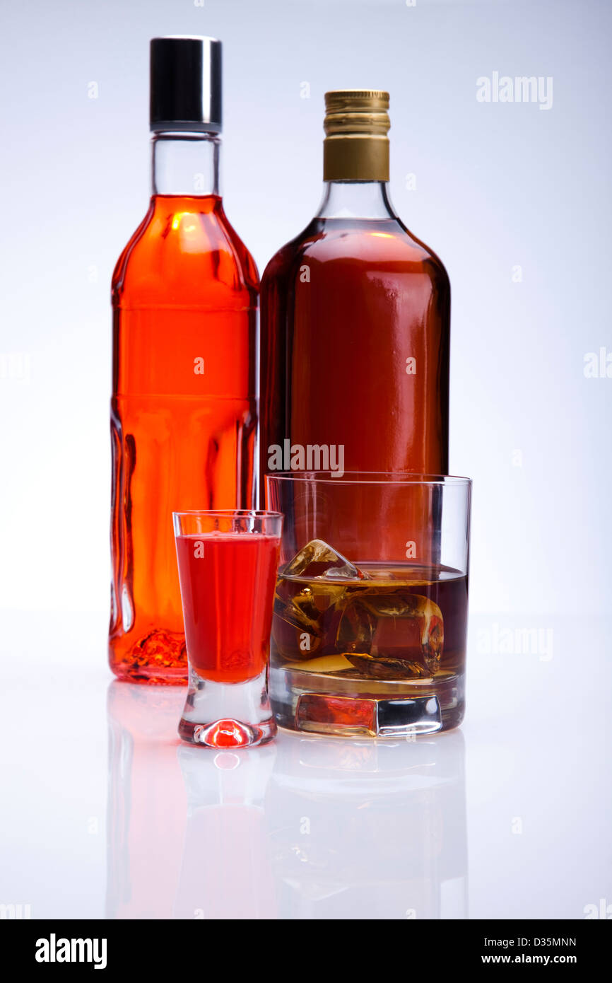 Alcohol drink, Whiskey Stock Photo - Alamy