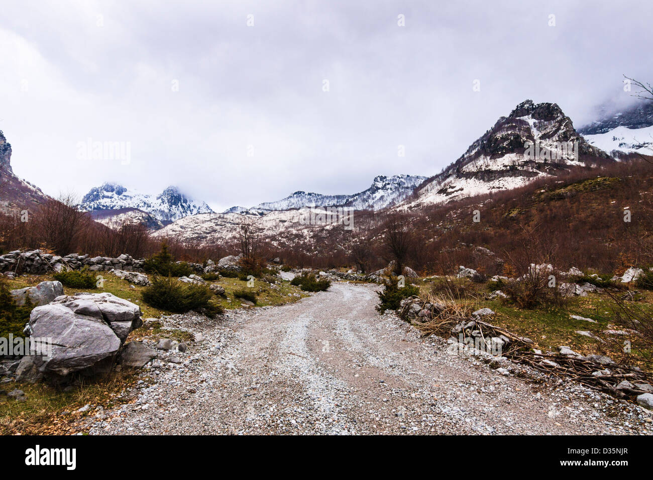 Albanian road hi-res stock photography and images - Alamy