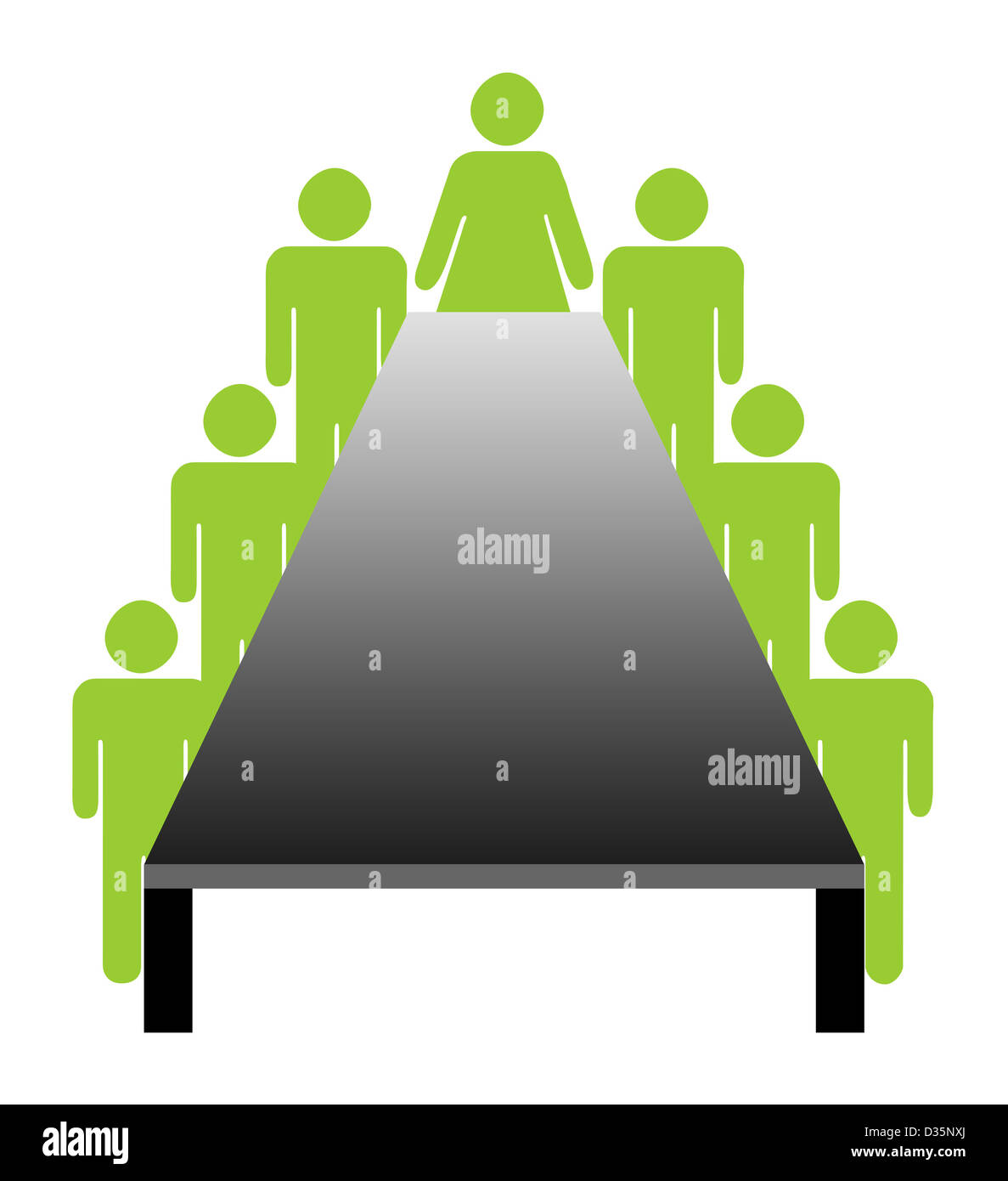 Boardroom leader Cut Out Stock Images & Pictures - Alamy