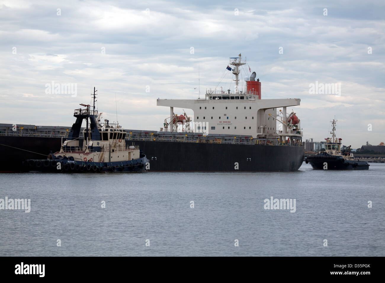 MV Tarumaesun Maru a Panamax Dry Bulk Carrier loaded with Coal ...