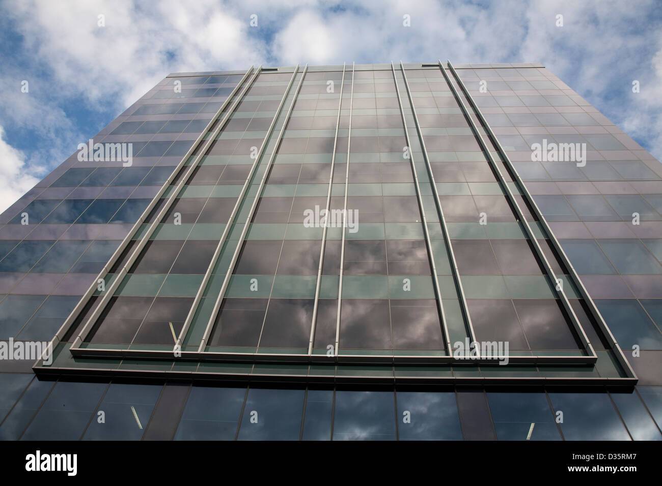 Reflections on the glass of Office Building 50 Marcus Clarke St Civic ...