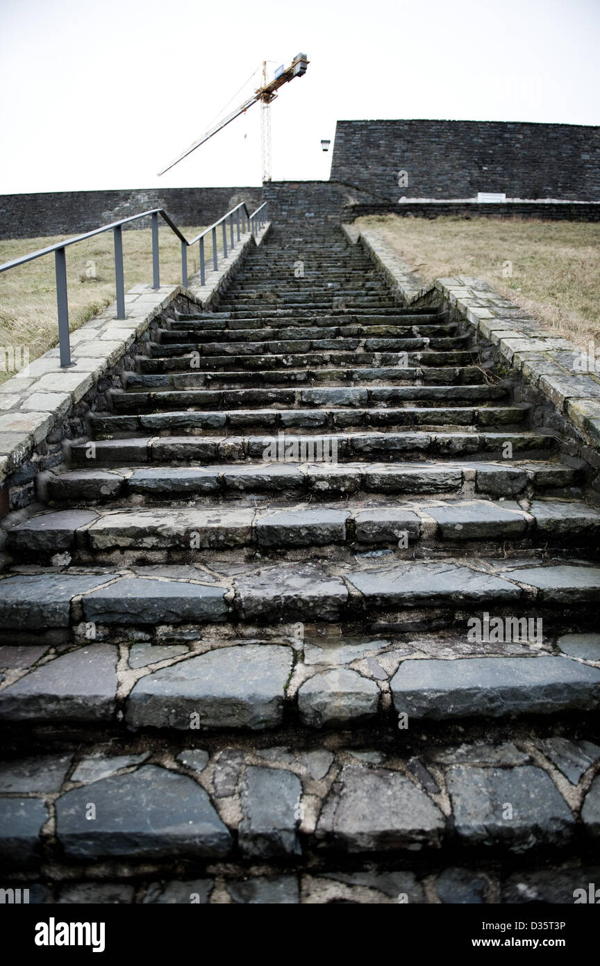 Hitler on stairs hi-res stock photography and images - Alamy
