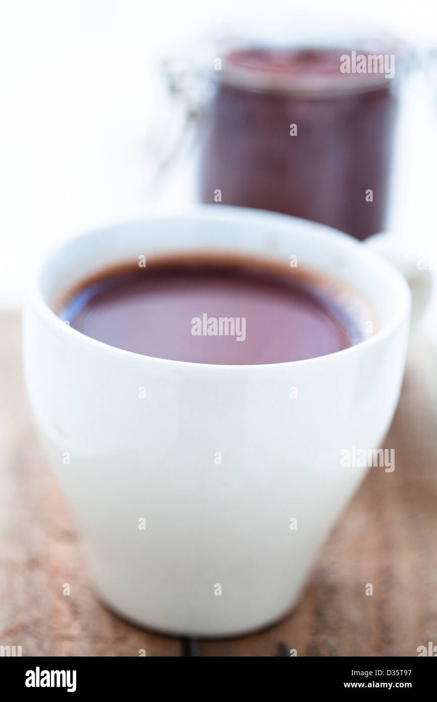 Hot chocolate powder drink hi-res stock photography and images - Alamy