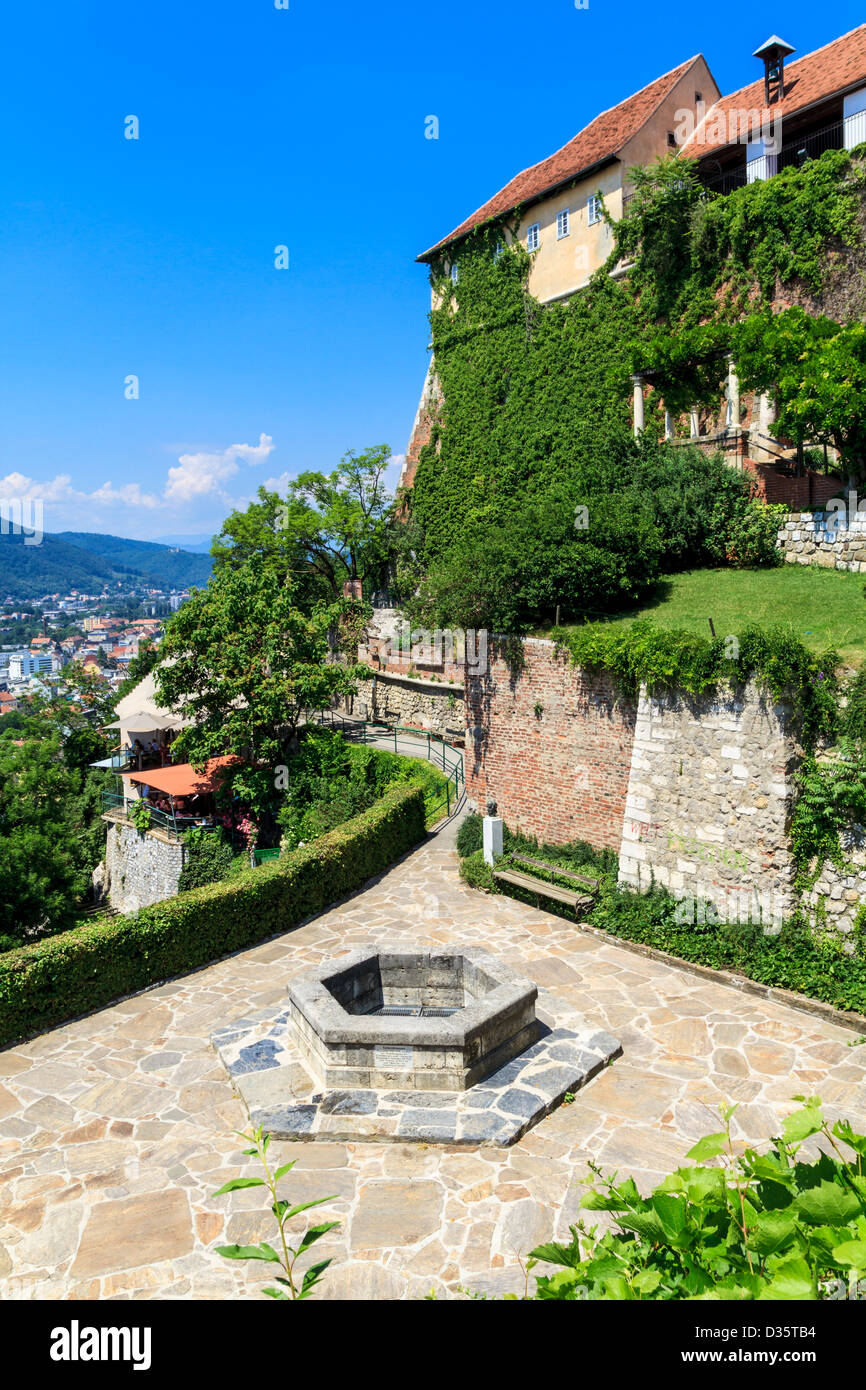 Schlossberg castle in Graz, Styria, Austria Stock Photo - Alamy
