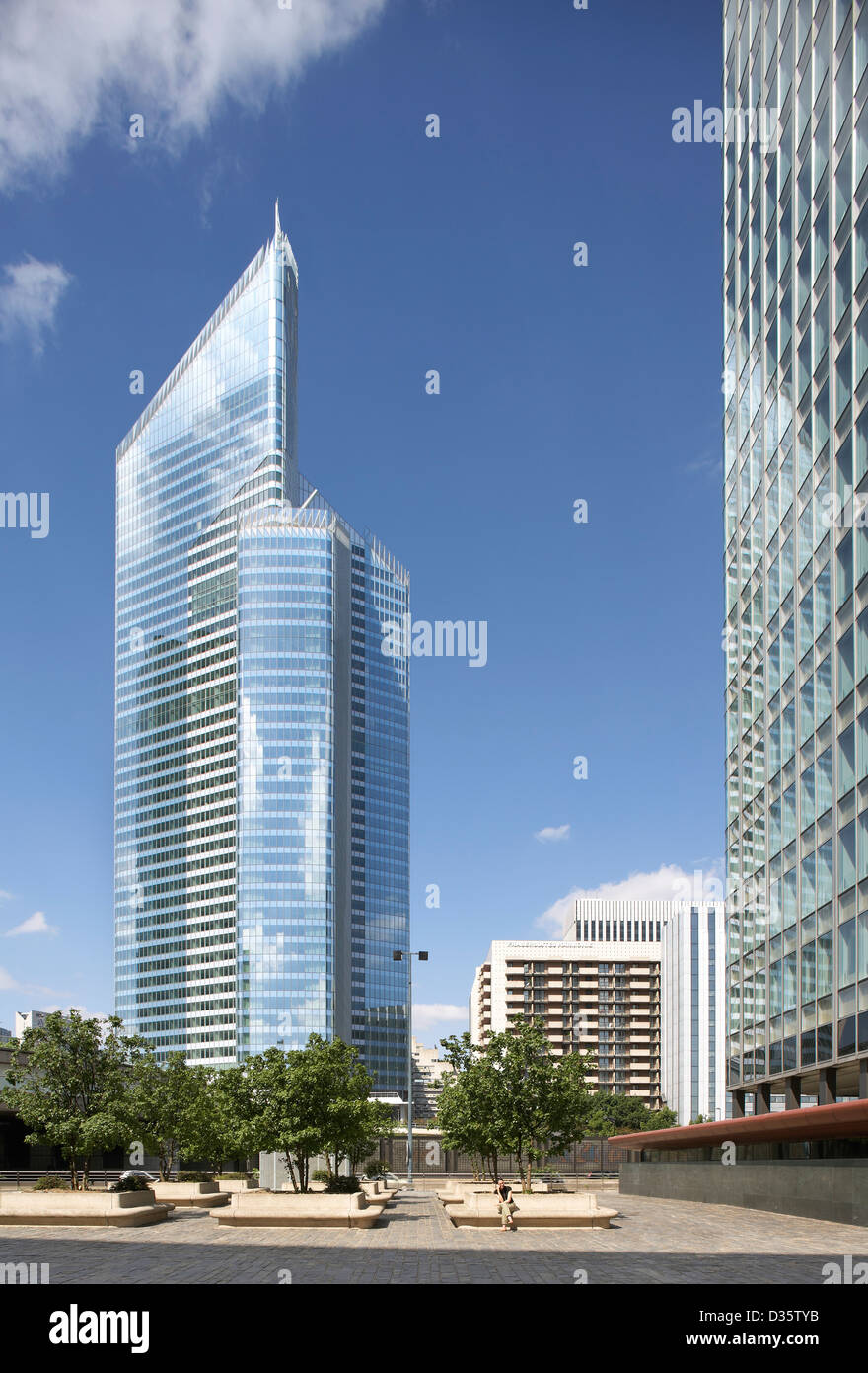 Tour FIRST Paris, Paris, France. Architect: Kohn Pedersen Fox ...