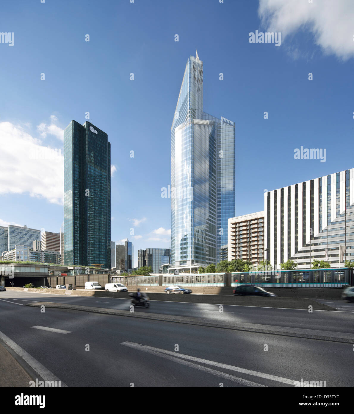 Tour FIRST Paris, Paris, France. Architect: Kohn Pedersen Fox ...