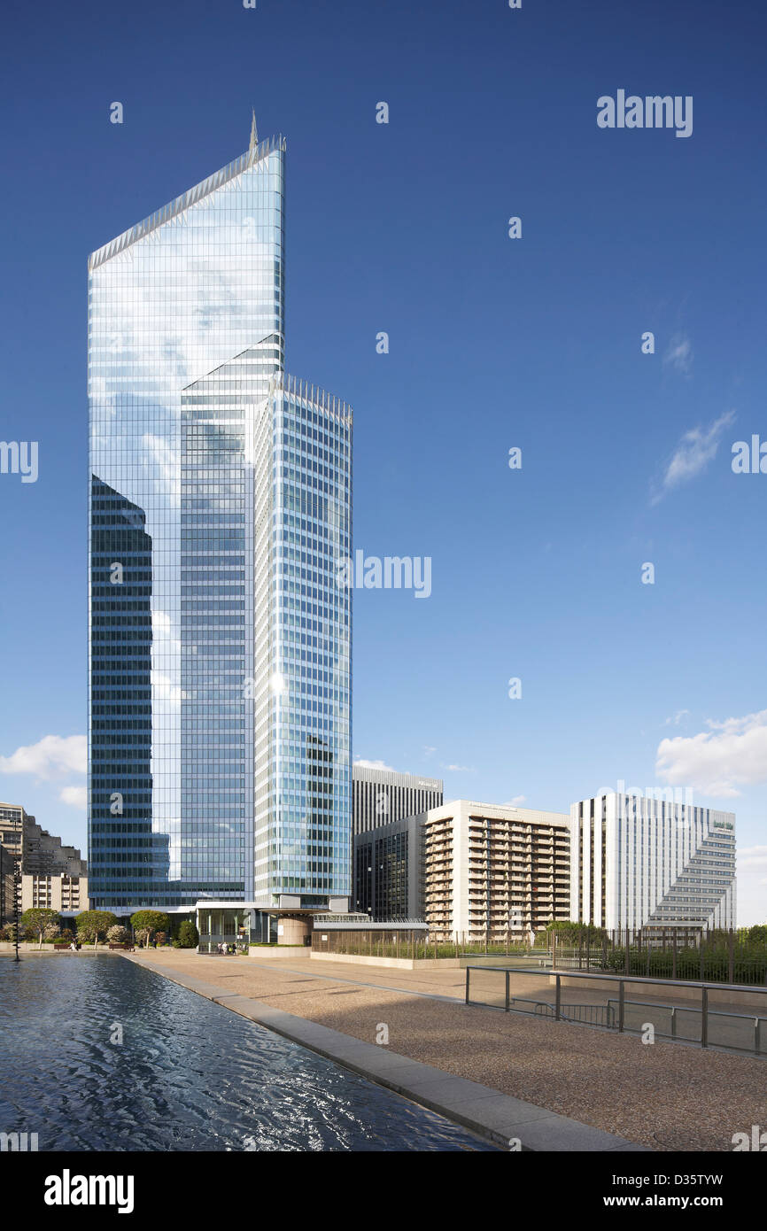 Tour FIRST Paris, Paris, France. Architect: Kohn Pedersen Fox ...