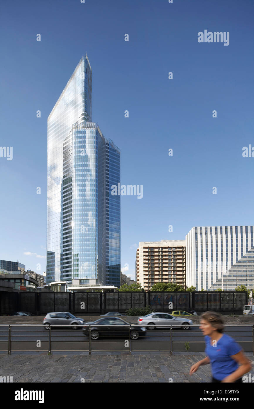 Tour FIRST Paris, Paris, France. Architect: Kohn Pedersen Fox ...