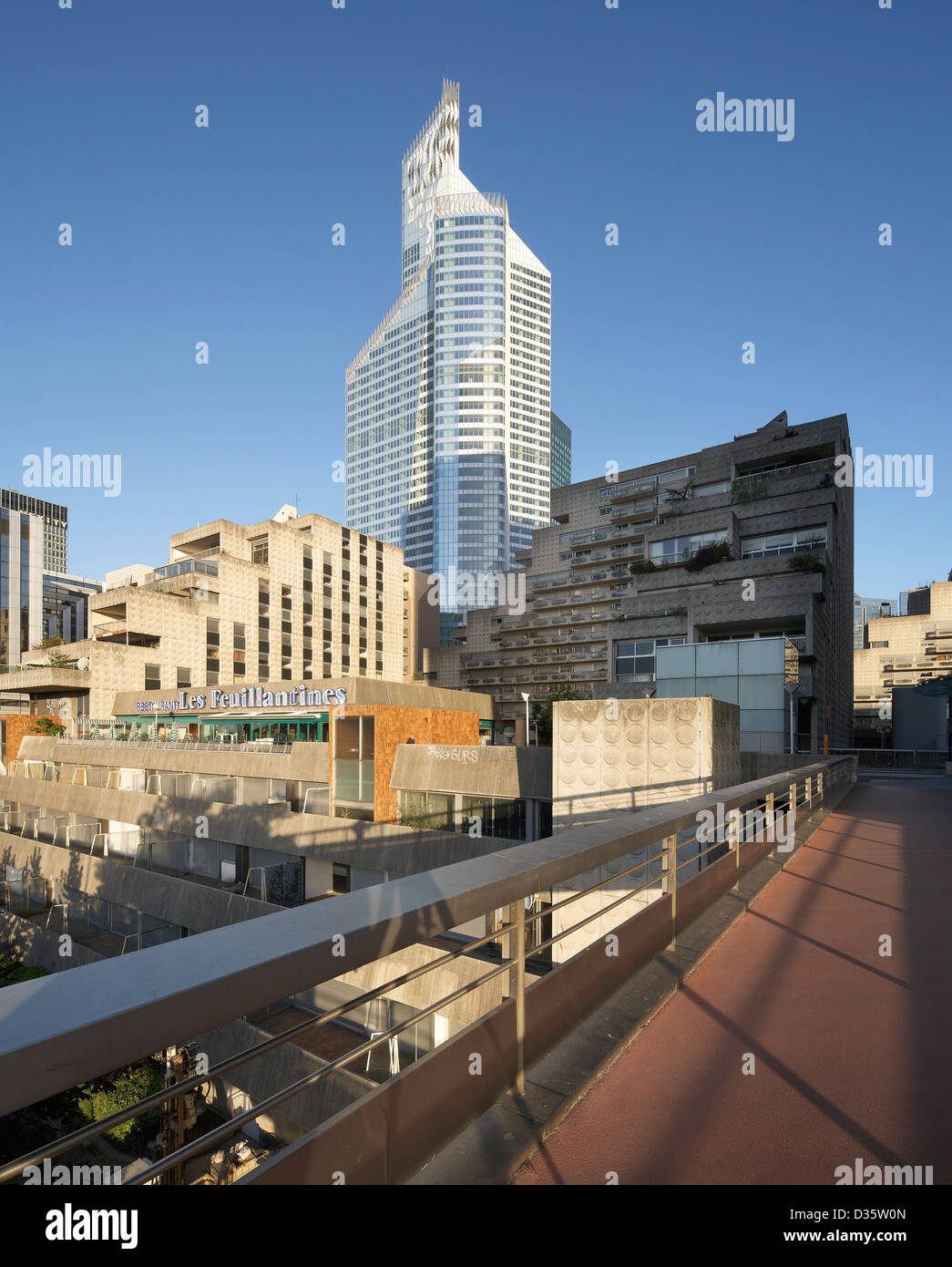 Tour FIRST Paris, Paris, France. Architect: Kohn Pedersen Fox ...