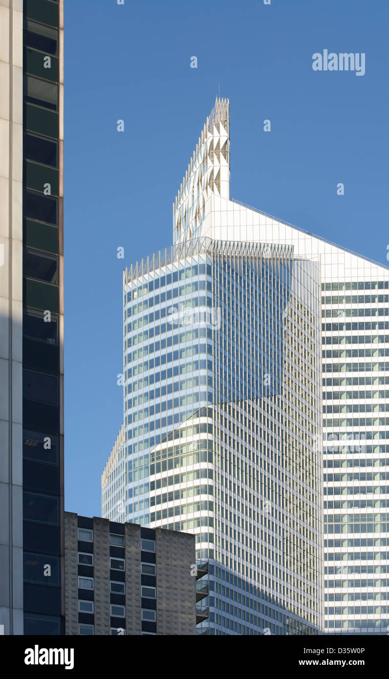 Tour FIRST Paris, Paris, France. Architect: Kohn Pedersen Fox ...