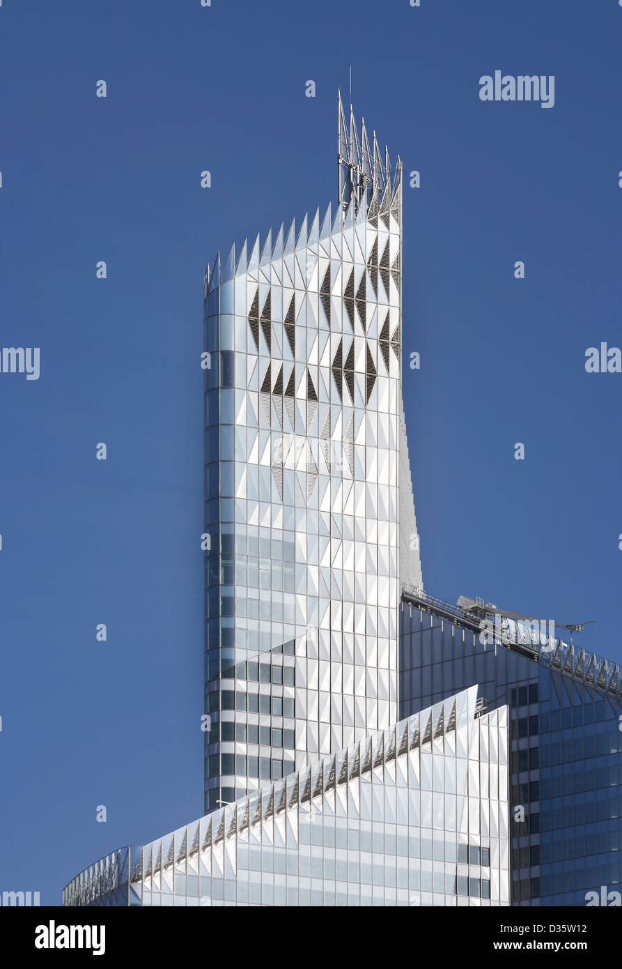 Tour FIRST Paris, Paris, France. Architect: Kohn Pedersen Fox ...