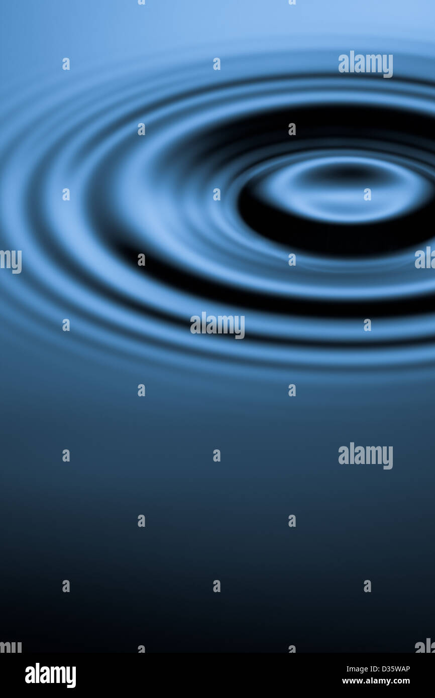 Ripple in the water Stock Photo - Alamy