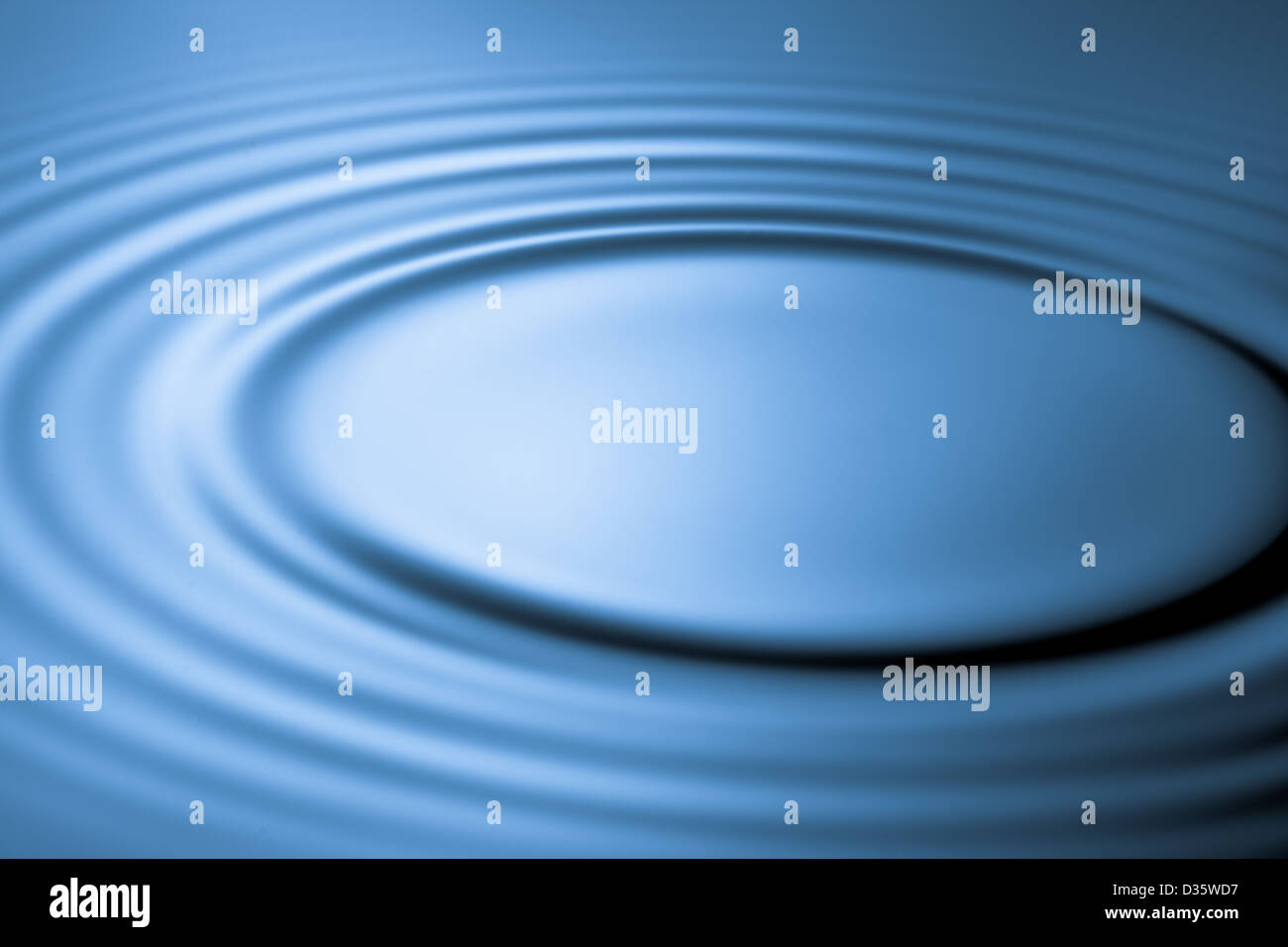 Blue ripple effect Stock Photo - Alamy