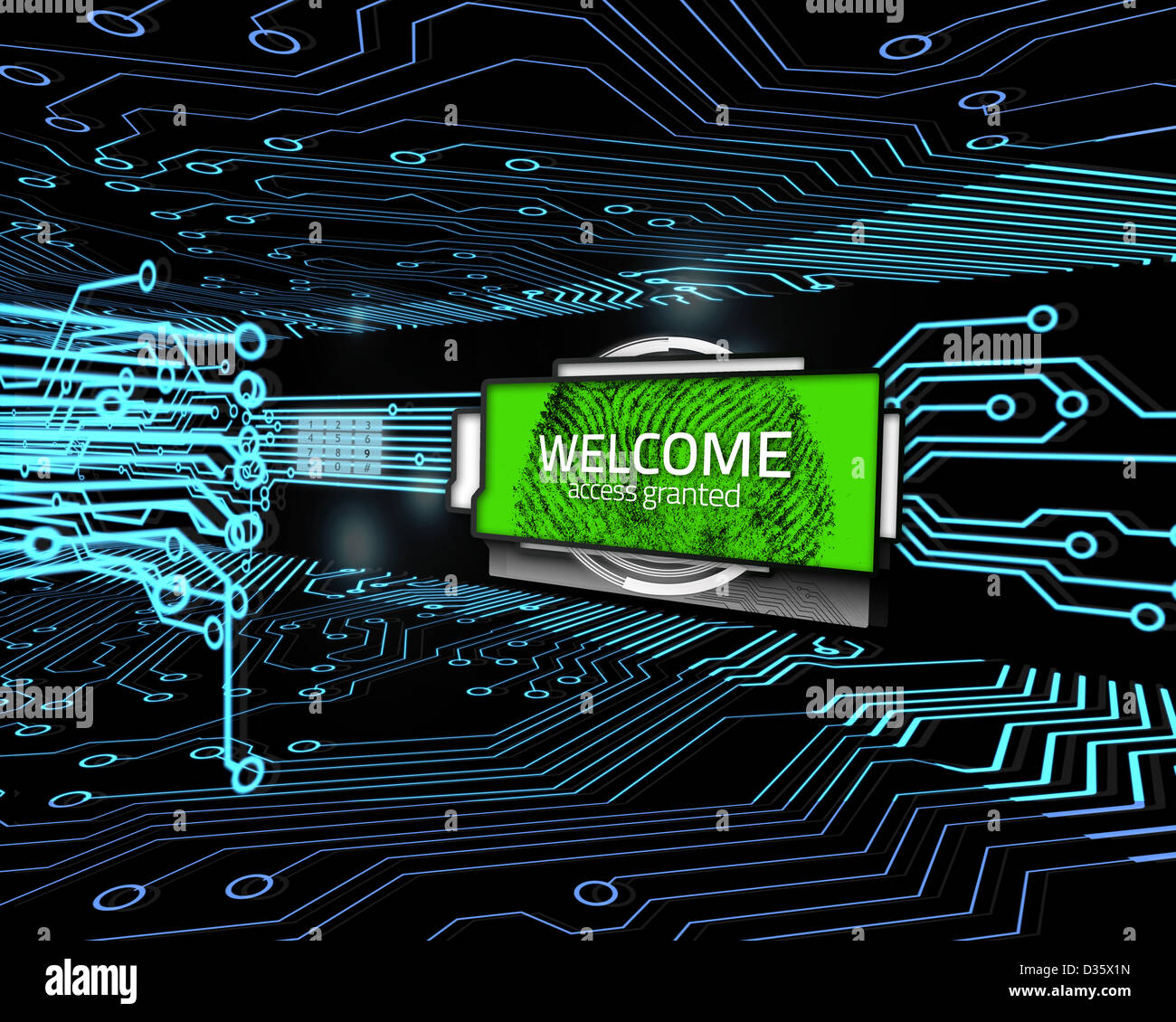 Digital welcome hi-res stock photography and images - Alamy
