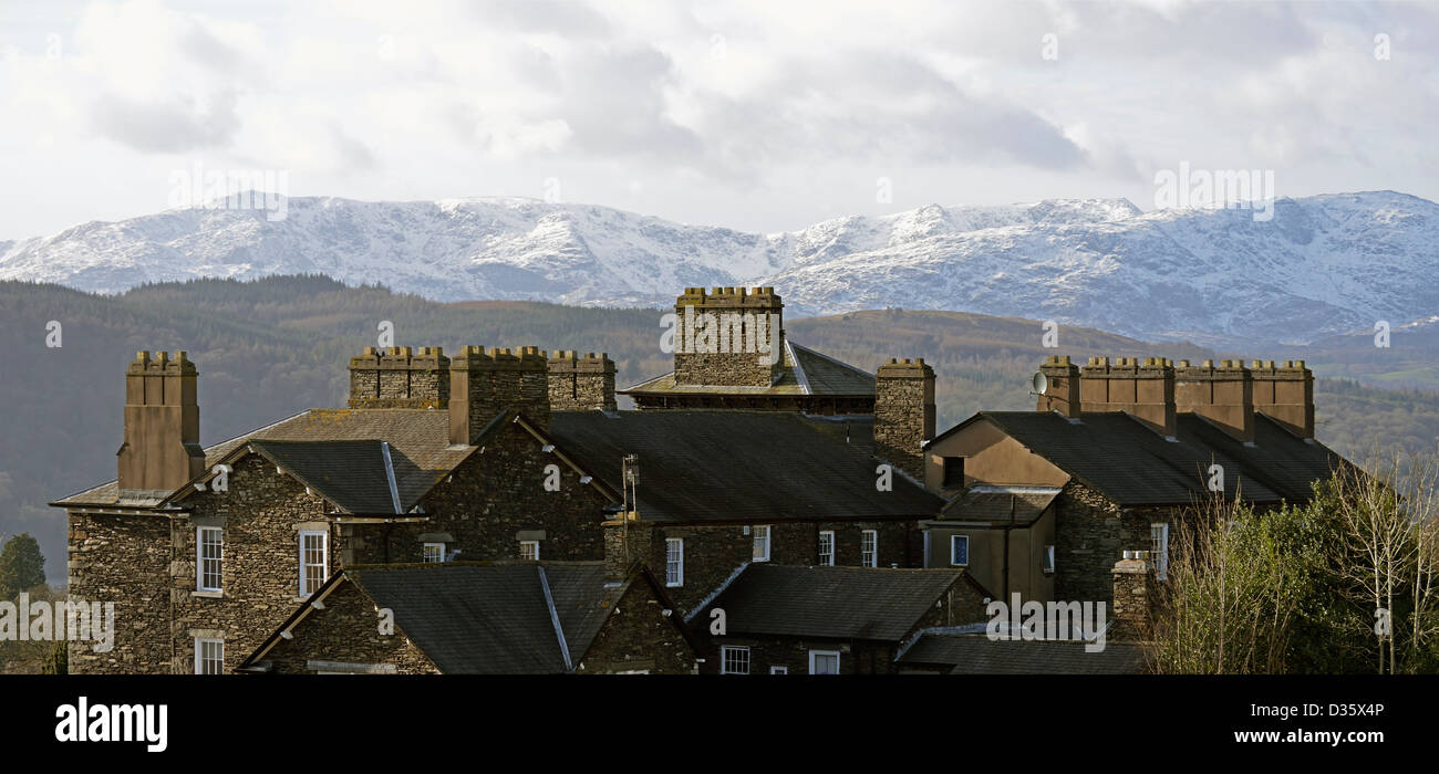Coniston fells , cumbria winter hi-res stock photography and images - Alamy