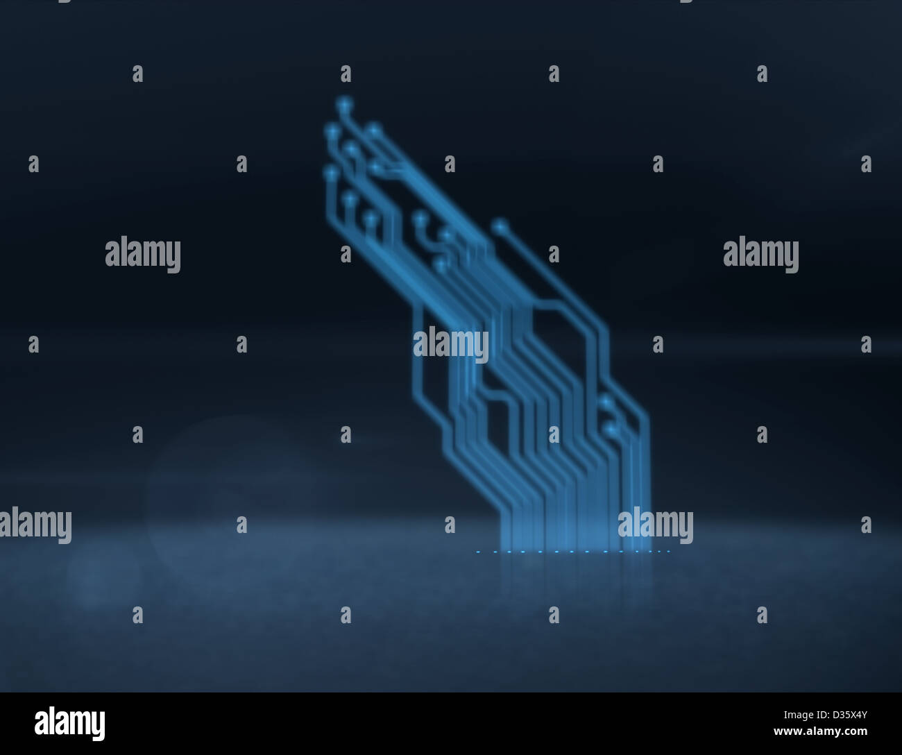 Circuit board graphic Stock Photo - Alamy