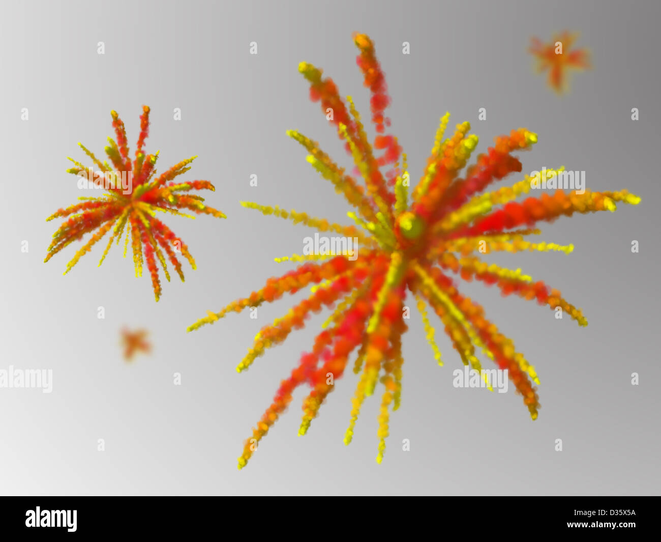 Abstract colour explosion Stock Photo - Alamy