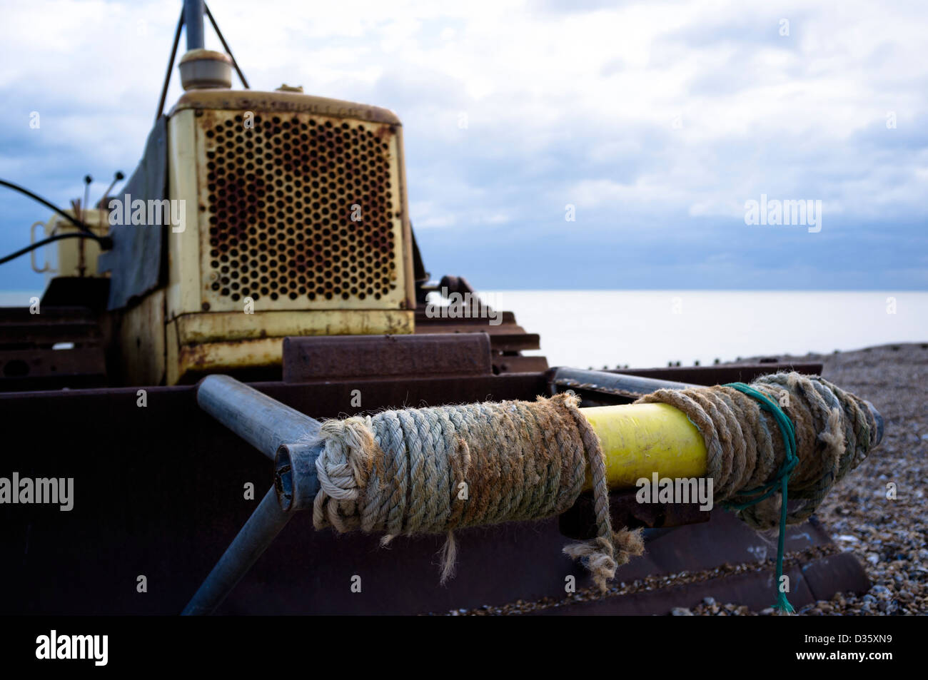 Tractor for launching boats hi-res stock photography and images - Alamy