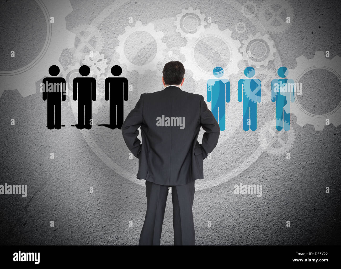 Black figures hi-res stock photography and images - Alamy