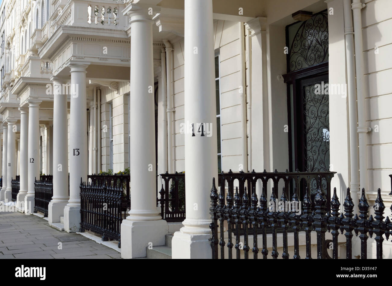 Prince's Gardens SW7, South Kensington, London, UK Stock Photo - Alamy