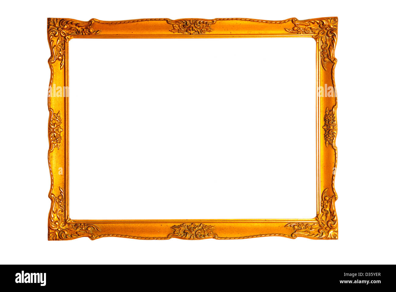 Gold frame cut out hi-res stock photography and images - Alamy