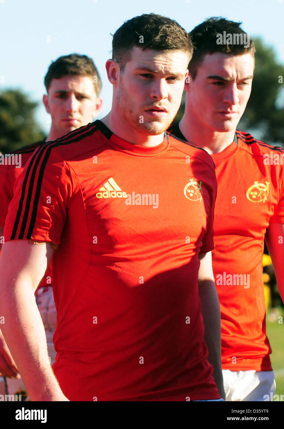 Barcelona, Spain. 10th February 2013. Munster Rugby Academy Munster ...
