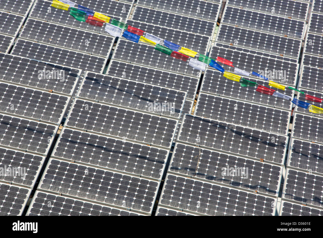 Solar panel in ghandruk nepal hi-res stock photography and images - Alamy