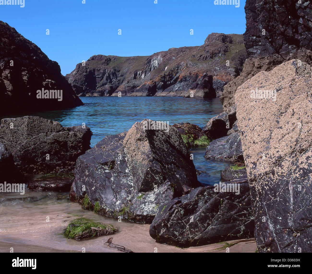 Kynance Cove is a cove on the eastern side of Mount's Bay, Cornwall ...