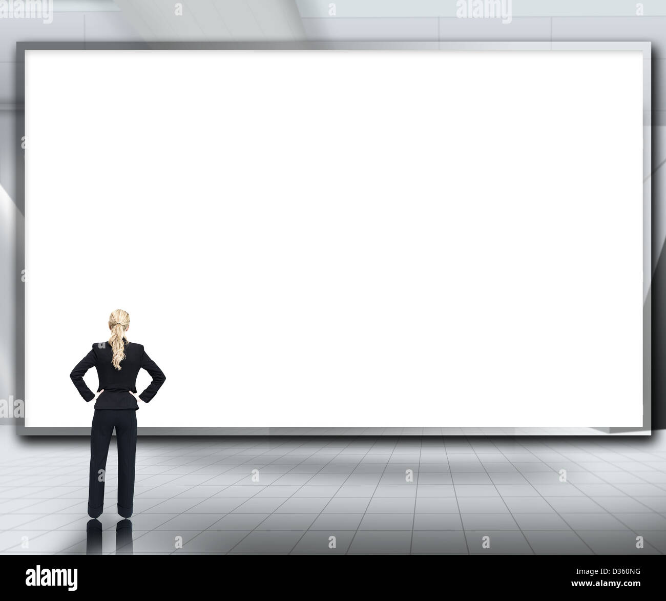 Large standing screen hi-res stock photography and images - Alamy