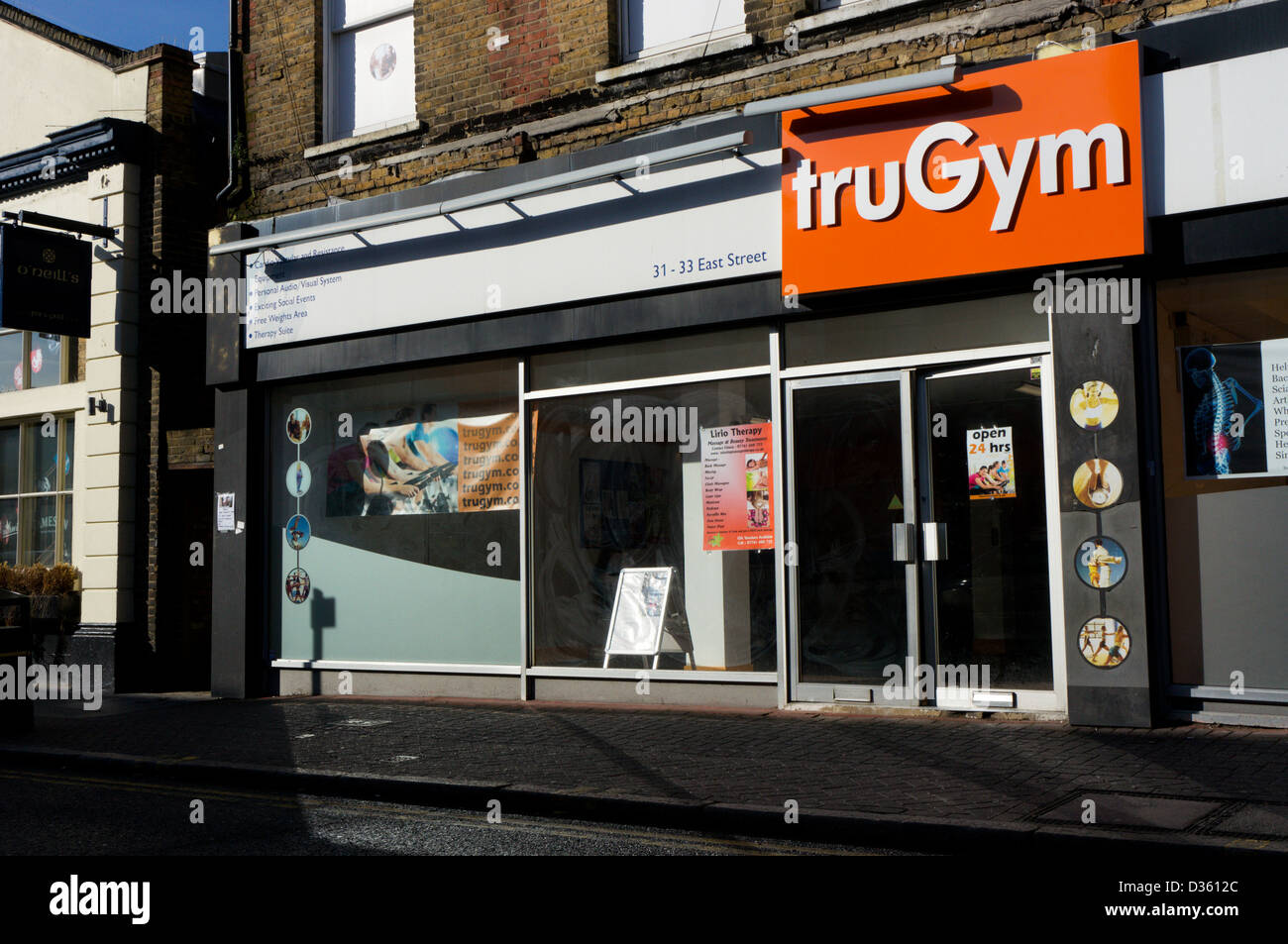 truGym in south London Stock Photo - Alamy