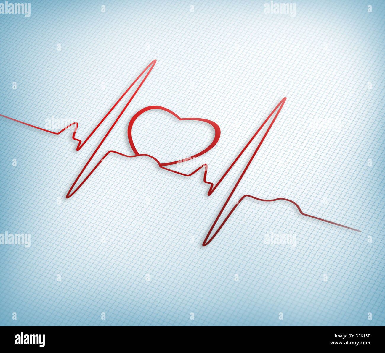 Ecg of heart hi-res stock photography and images - Alamy