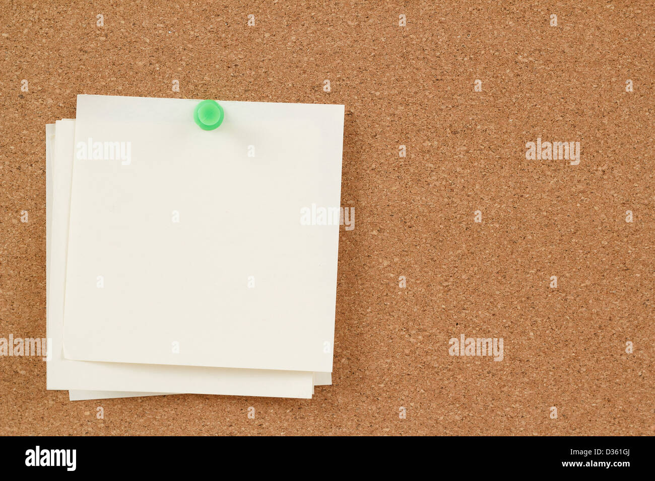 Blank cork board hang on hi-res stock photography and images - Alamy