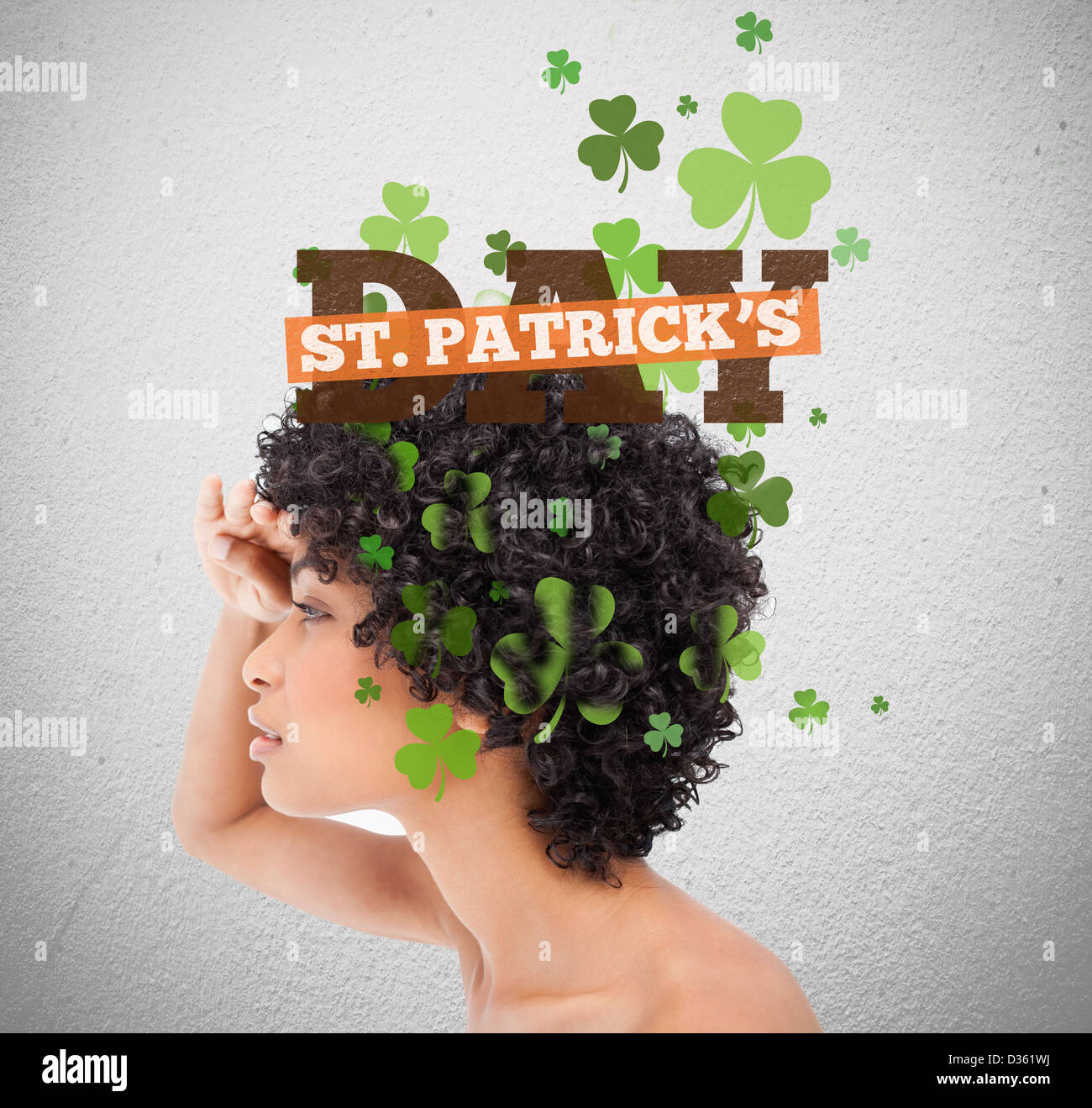 Girl looking forward hi-res stock photography and images - Alamy