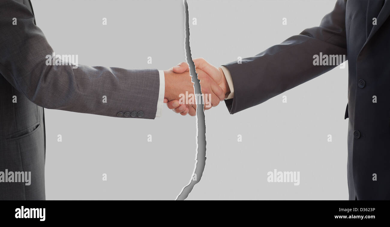 Torn agreement hi-res stock photography and images - Alamy