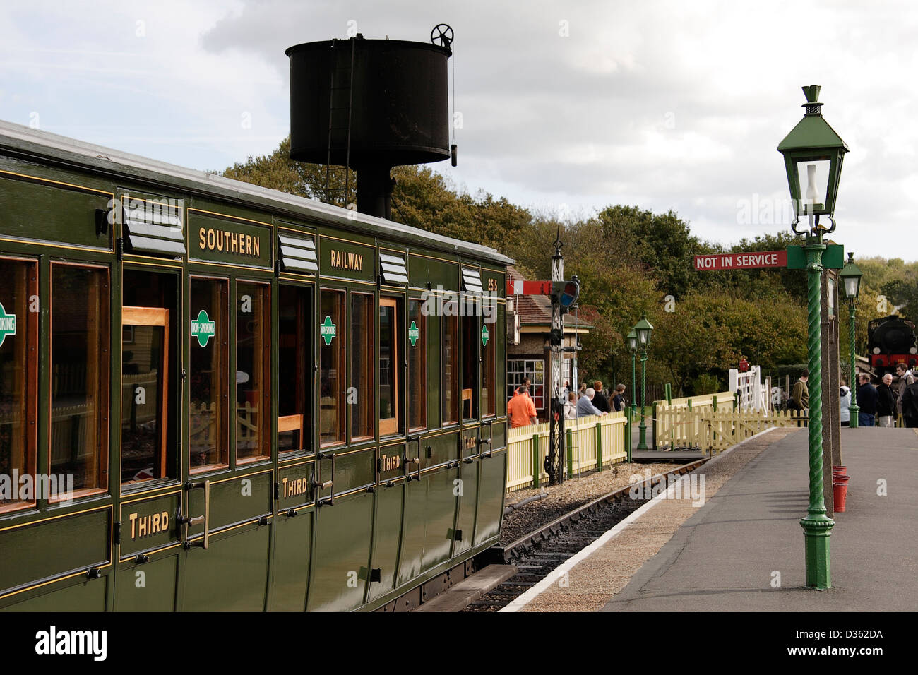 Isle of wight railway carriage hi-res stock photography and images - Alamy
