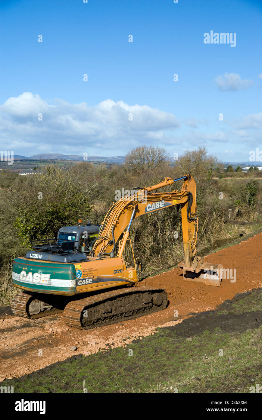 Gwent Levels, Newport, Gwent, South Wales, United Kingdom Stock Photo ...