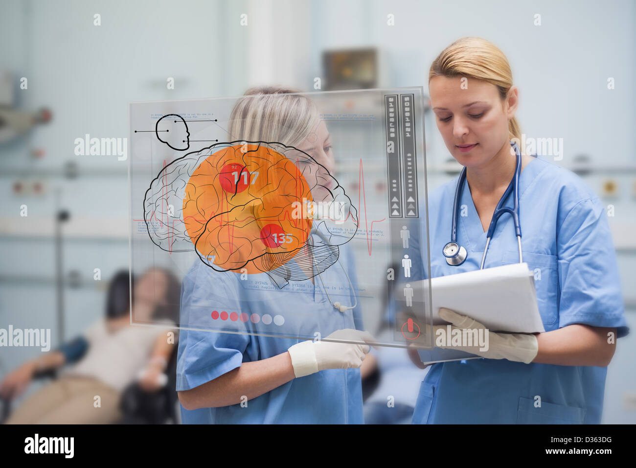 Blood nurses hi-res stock photography and images - Alamy