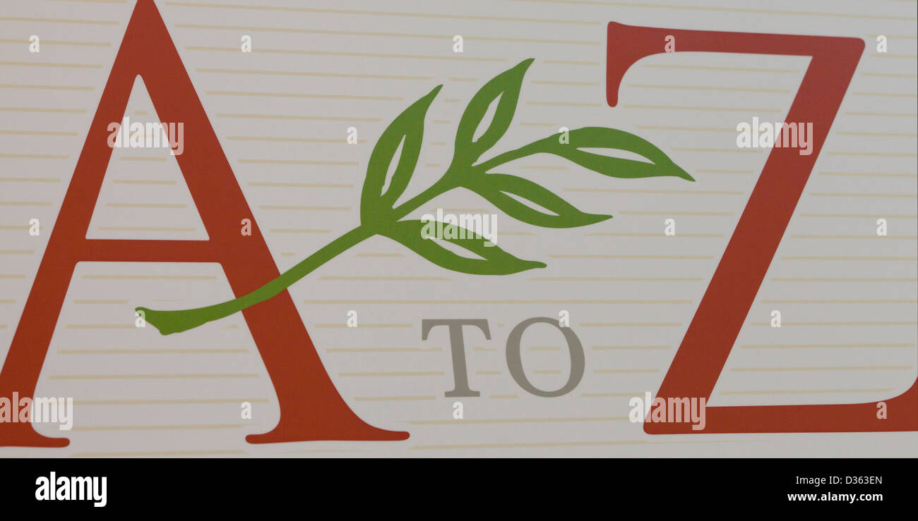 A to Z Stock Photo - Alamy