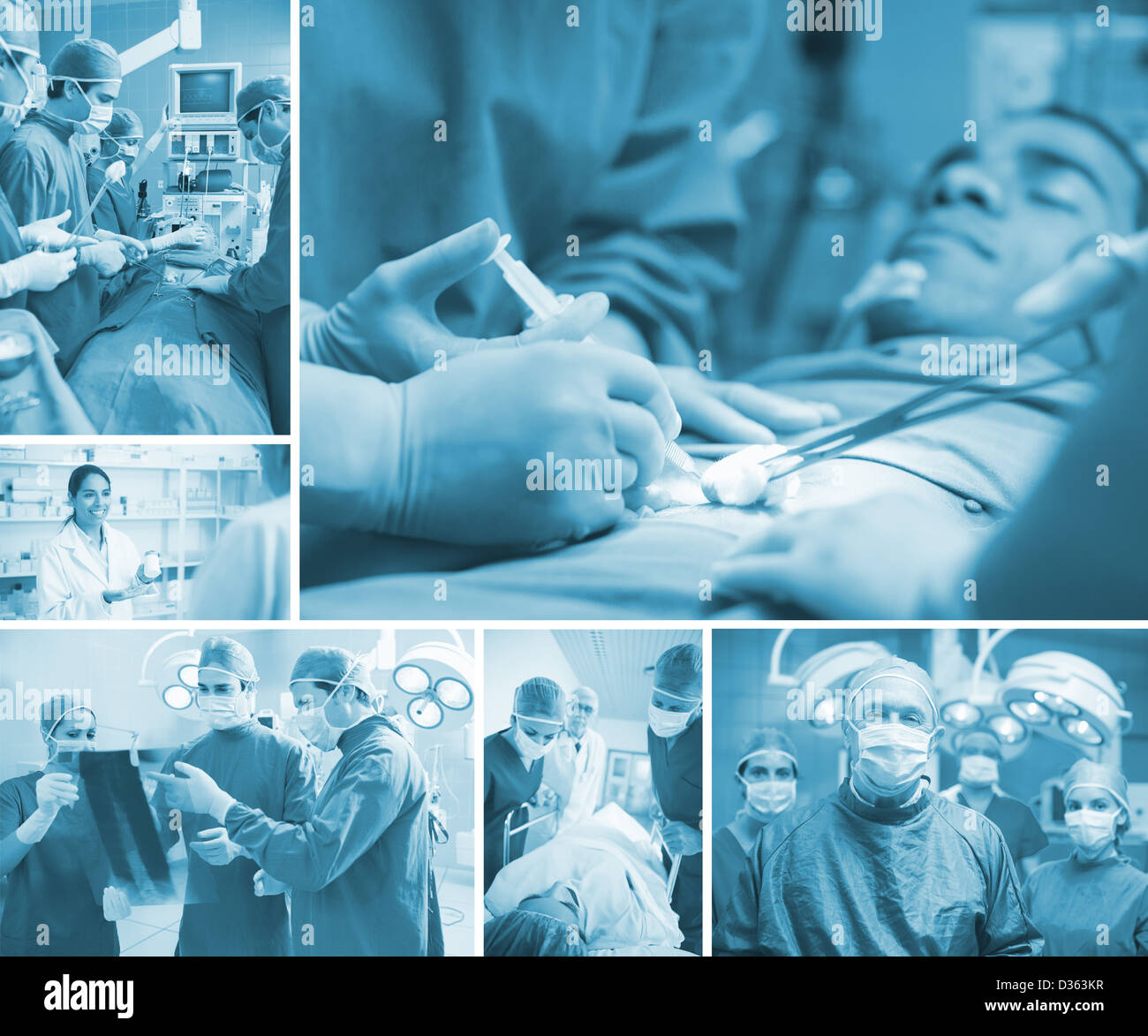 Operating surgical team hi-res stock photography and images - Alamy